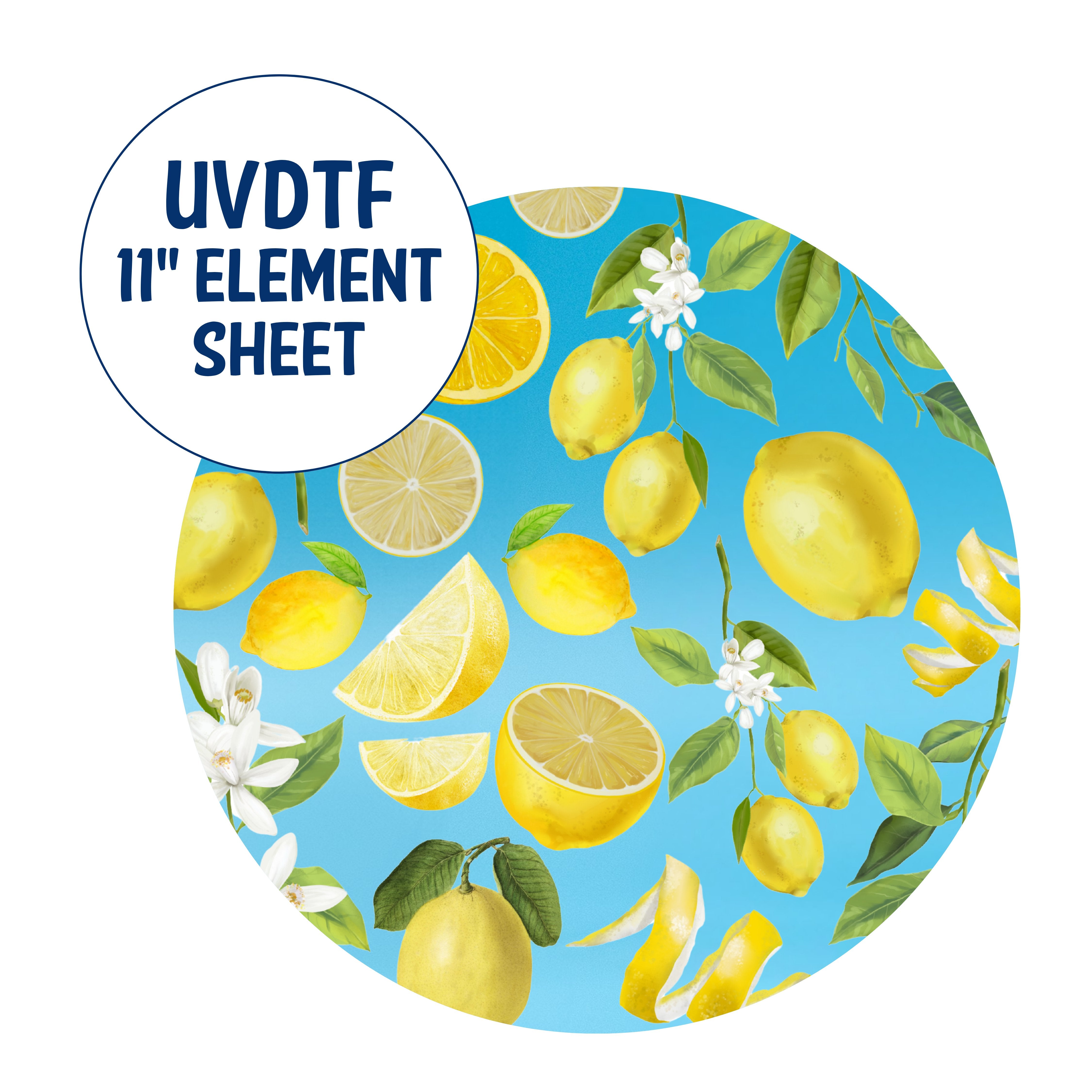 UVDTF 11" Element Sheets – Vinyl Fun