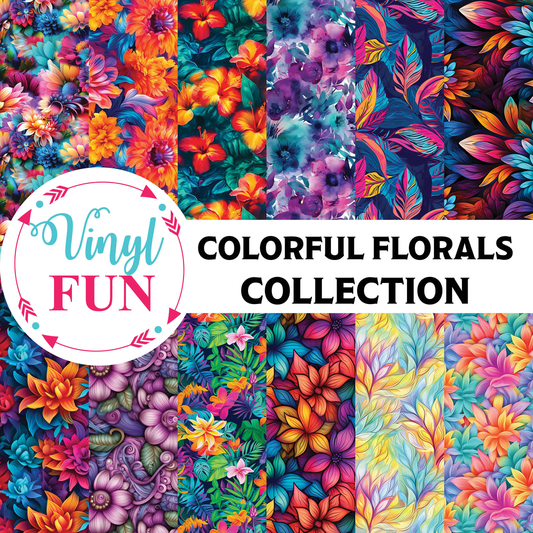 Floral Patterns – Vinyl Fun