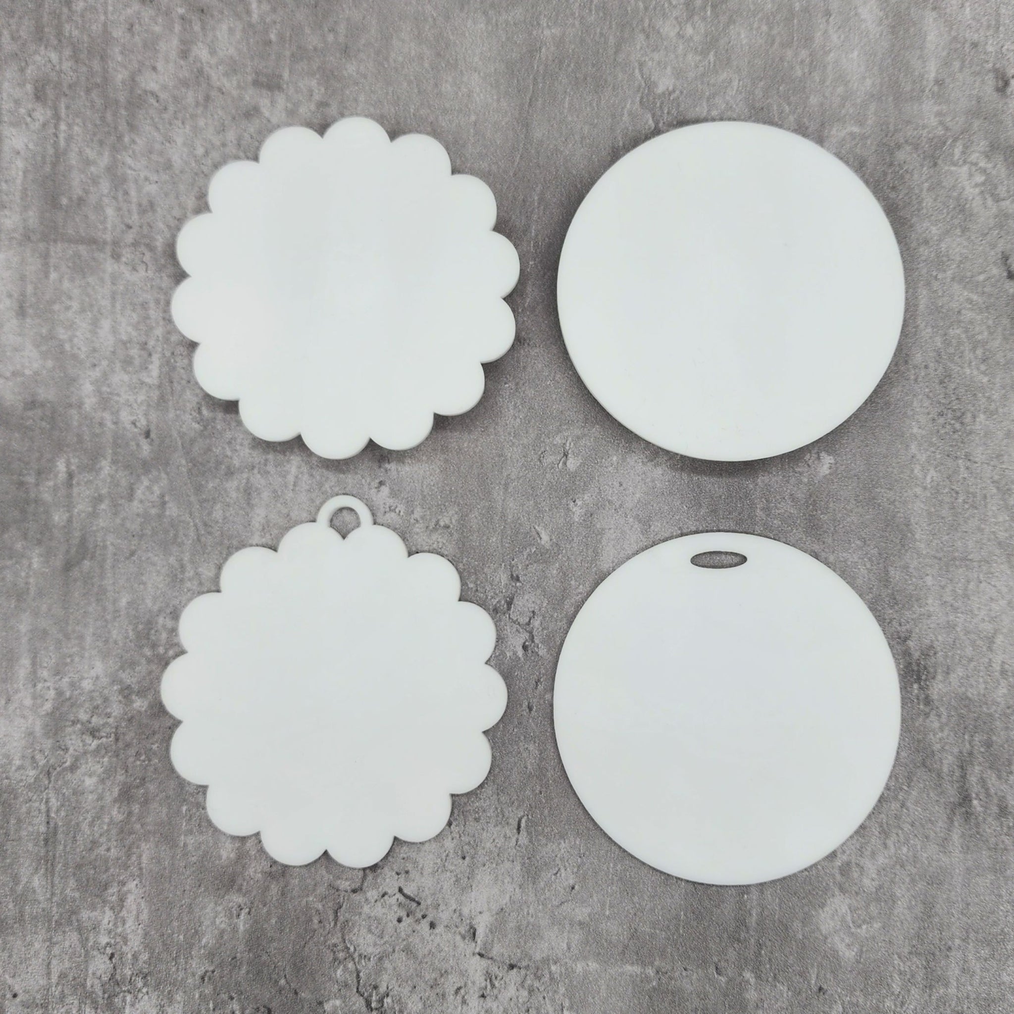 Acrylic Bag Charms – Vinyl Fun