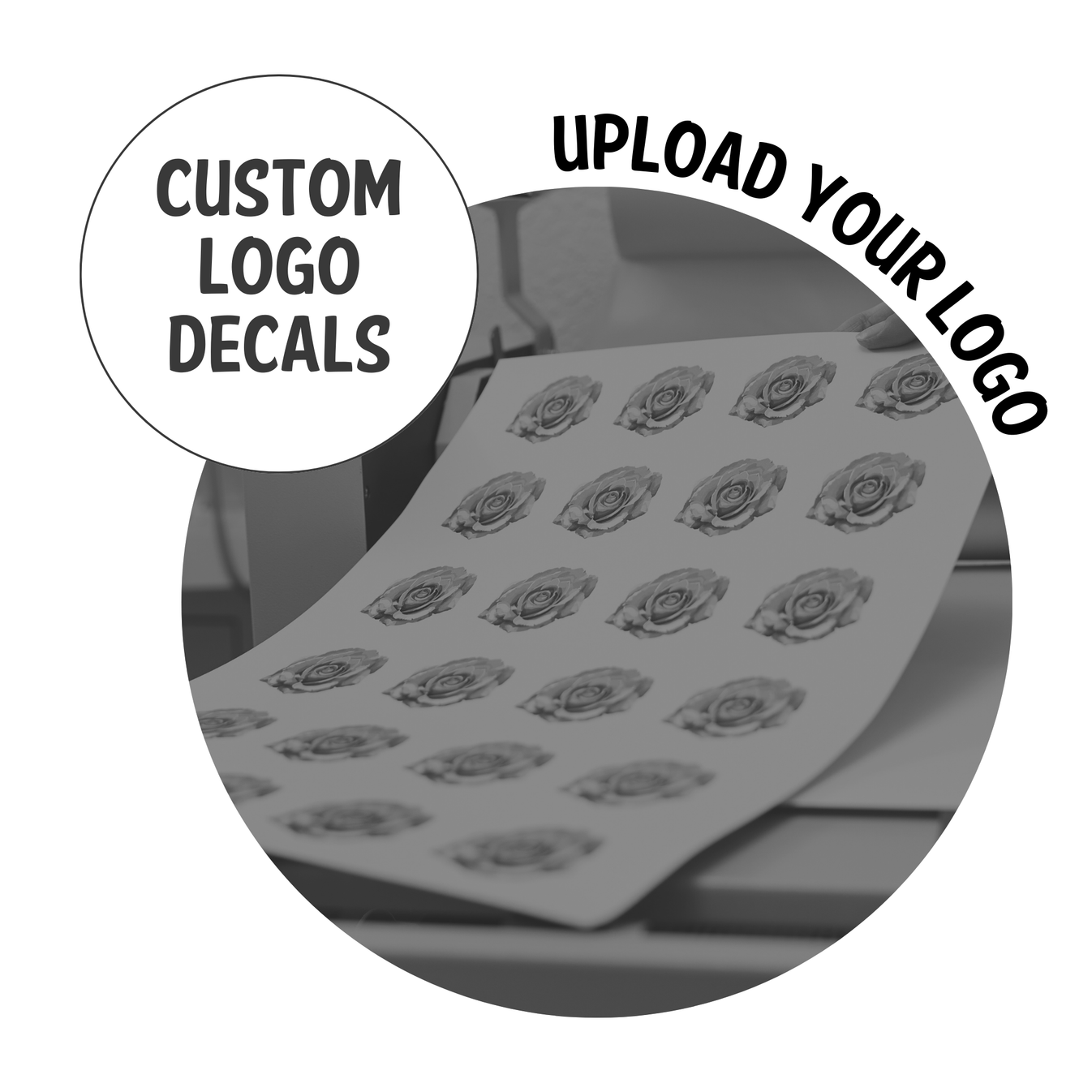 Custom logo Adhesive decals – Vinyl Fun