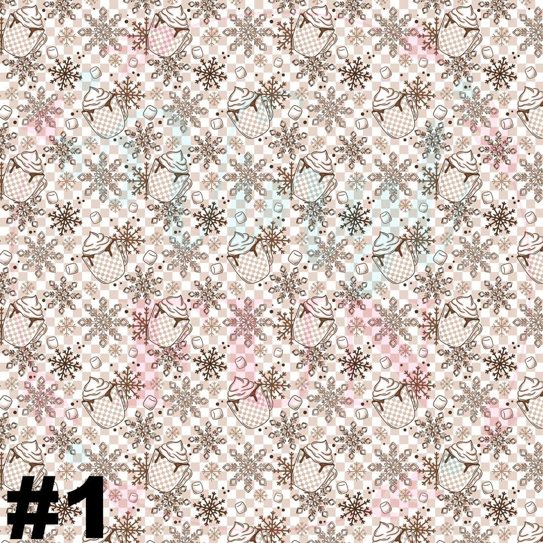 Brown Snowflakes Collection – Vinyl Fun