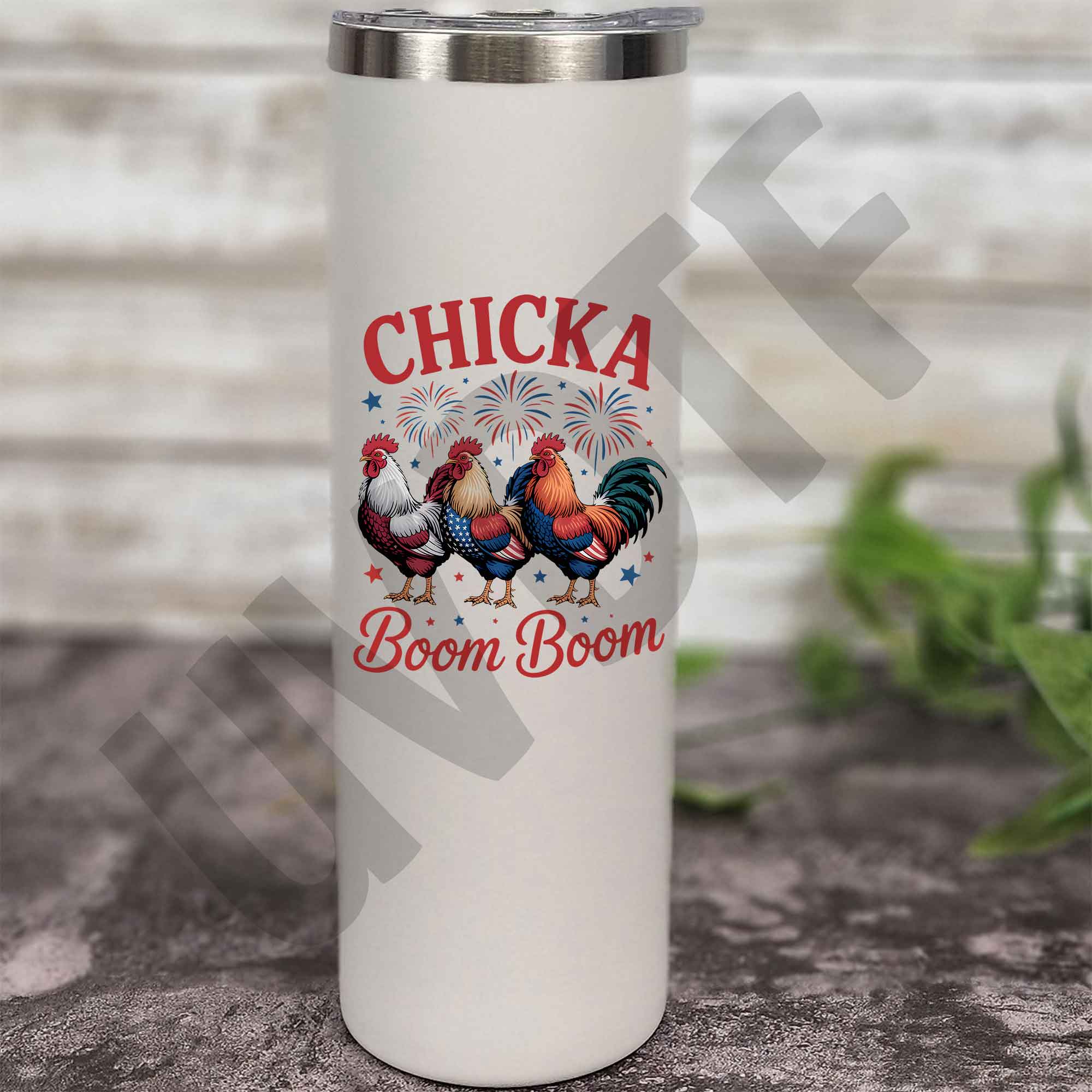 UVDTF Chicka BOOM Decal - JULY1 – Vinyl Fun