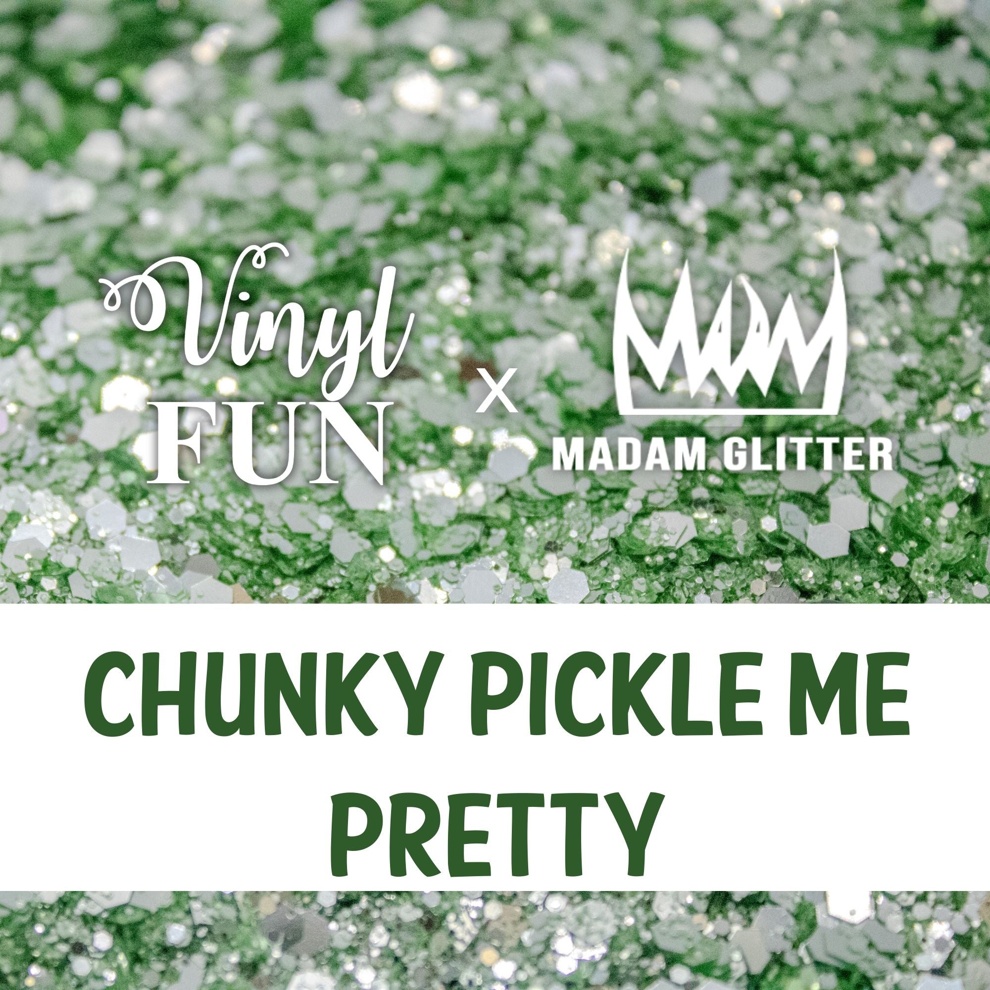 Chunky Pickle Me Pretty Glitter – Vinyl Fun