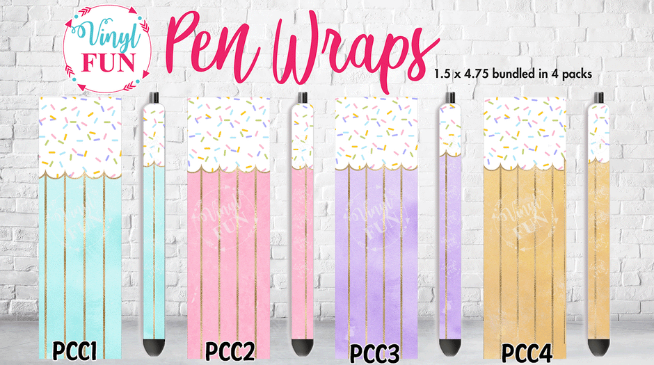 Pen Wraps – Vinyl Fun