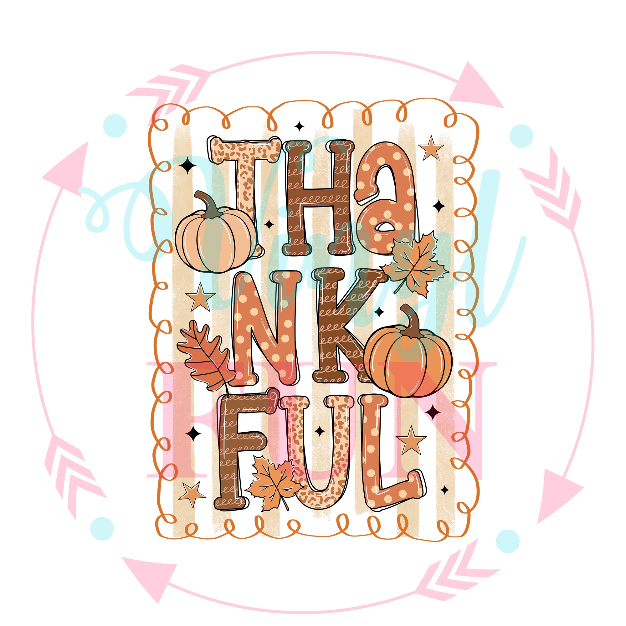 Thankful Transfer -FALL9 – Vinyl Fun