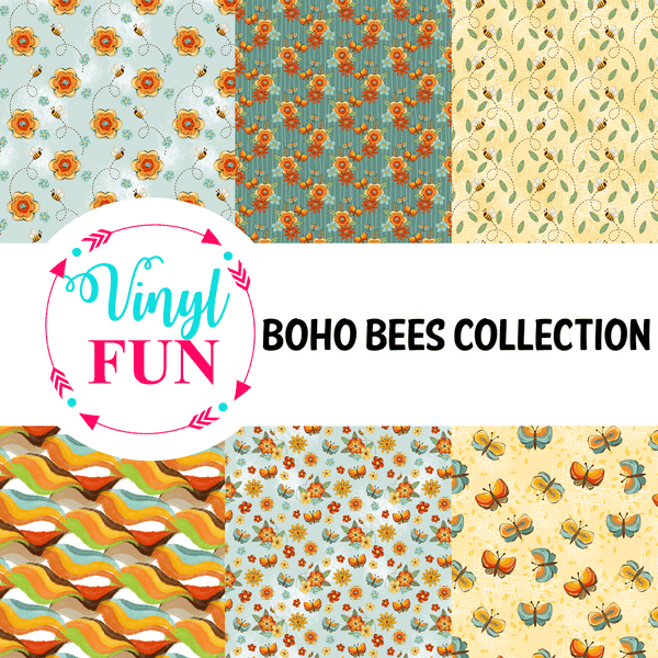 Boho Bees Collection-C7 – Vinyl Fun