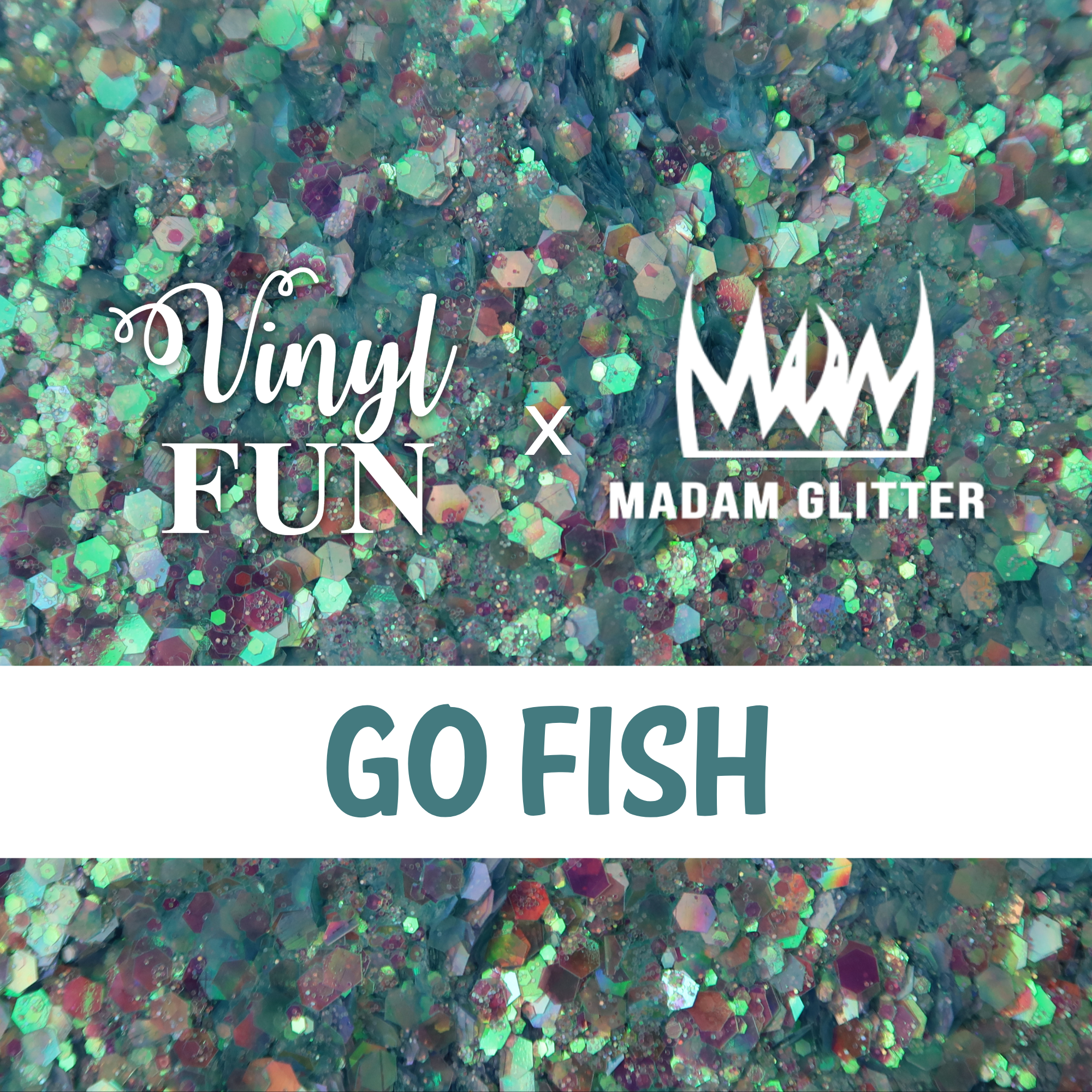 Go Fish Glitter – Vinyl Fun