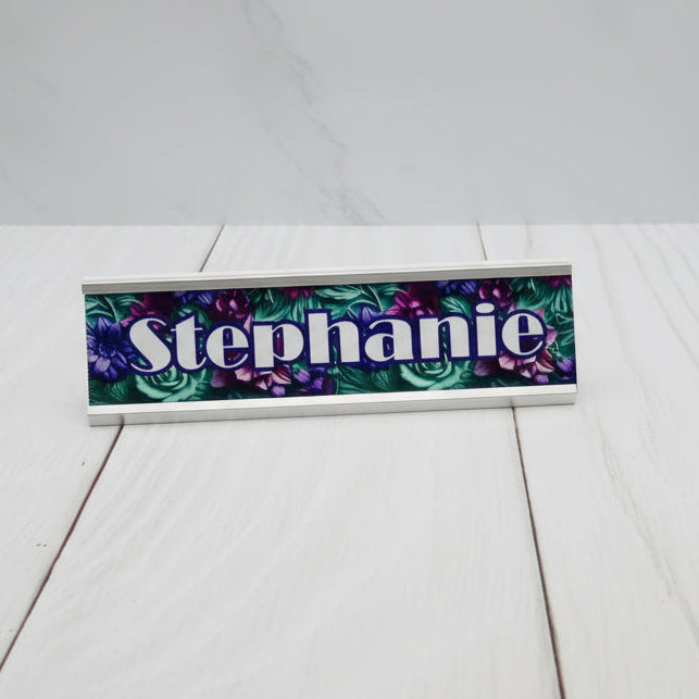 Sublimation Aluminum Metal Desk Sign – Vinyl Fun