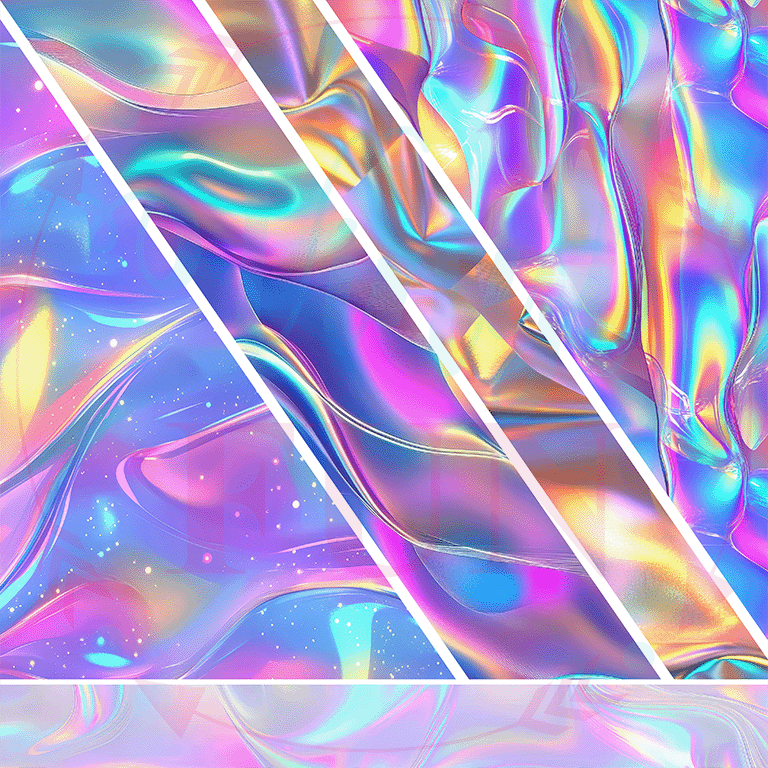 Pattern Party Iridescent – Vinyl Fun