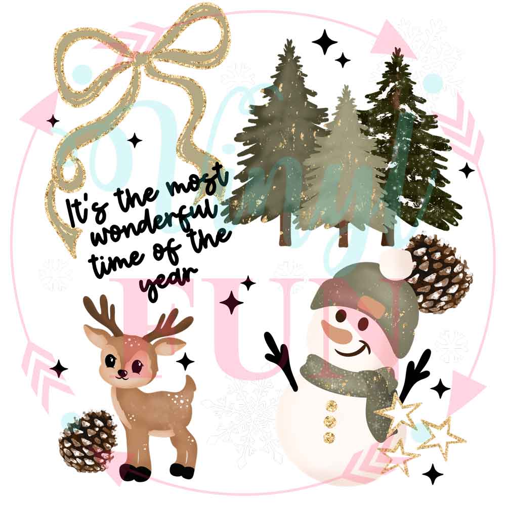 UVDTF Reindeer Decal -WN13 – Vinyl Fun