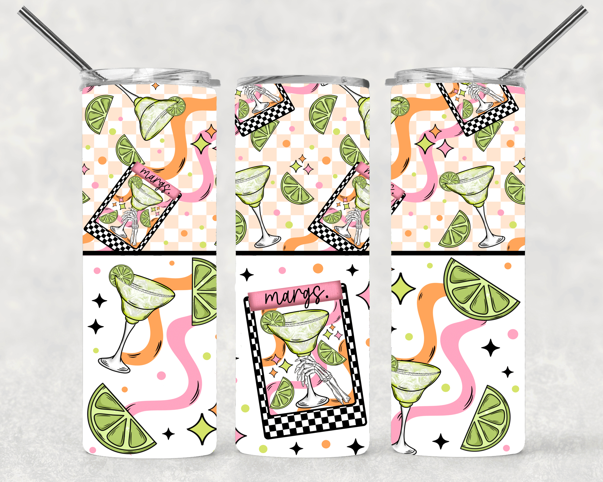 Margarita Lover Wrap For Straight Tumbler-S360 – Vinyl Fun