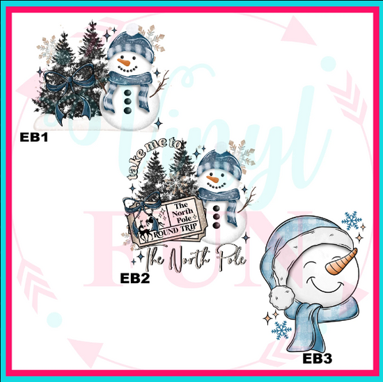 It's Getting Cold Transfers-For Fabrics – Vinyl Fun