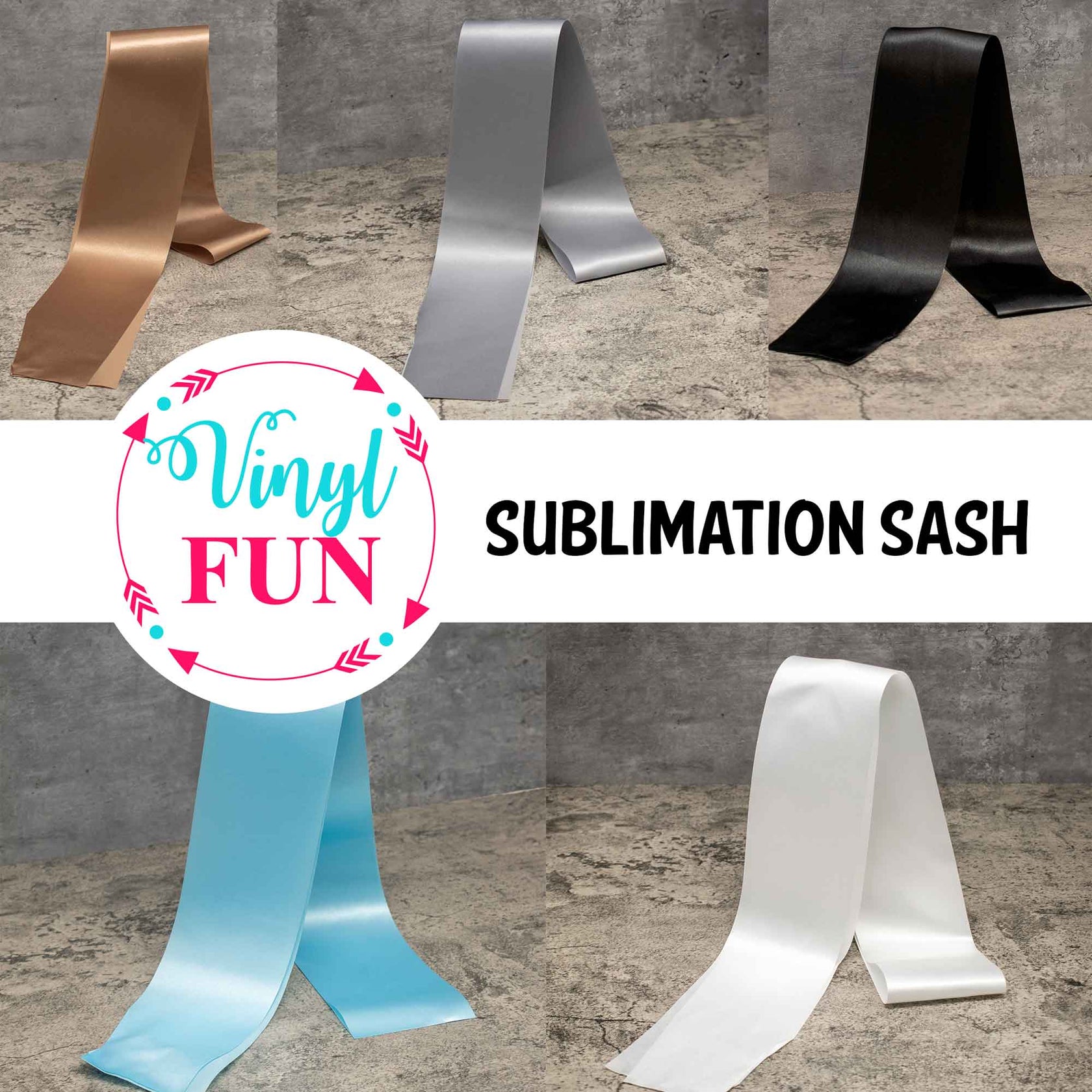 Sublimation Sash – Vinyl Fun