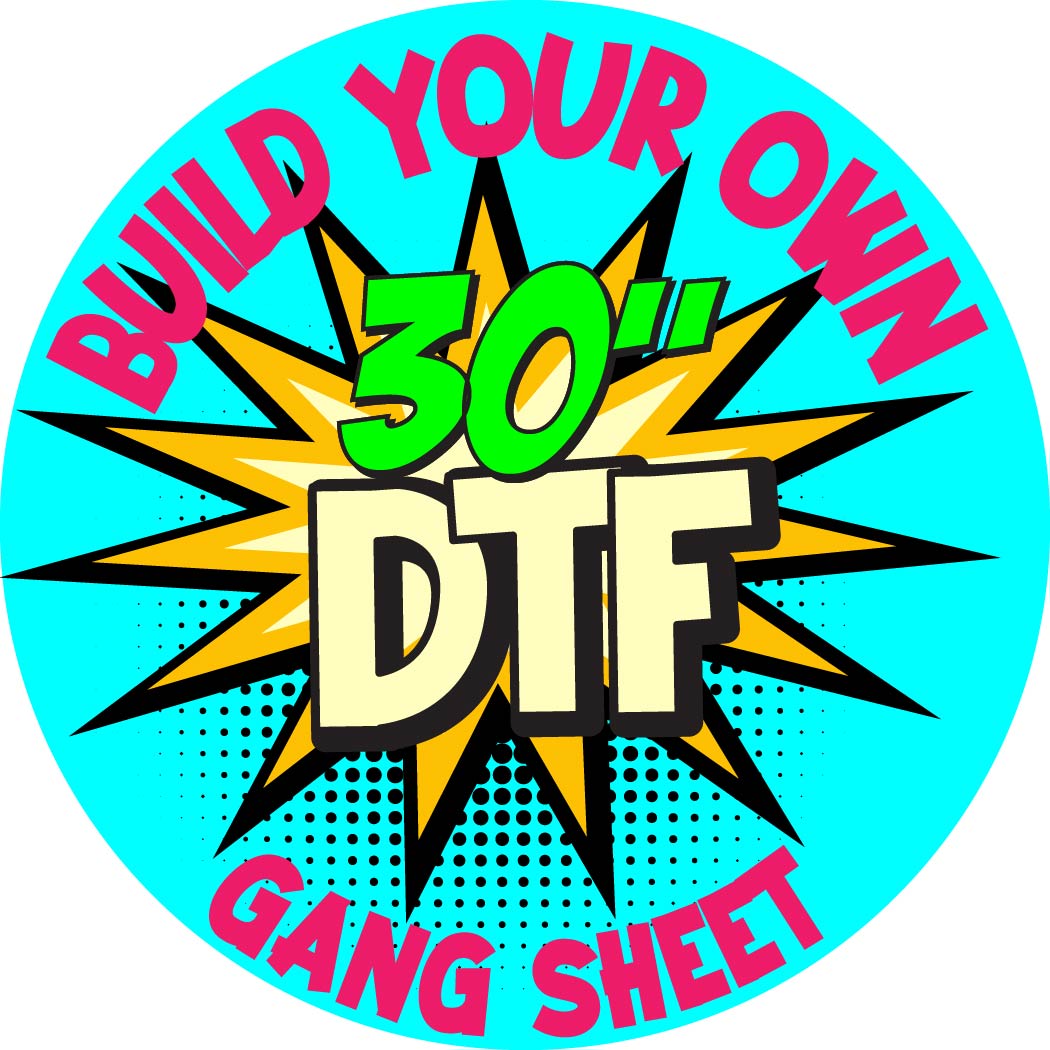 Build Your Own DTF Gang Sheet-30"Wide – Vinyl Fun