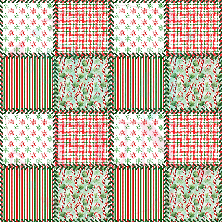 Christmas Patches Pattern – Vinyl Fun