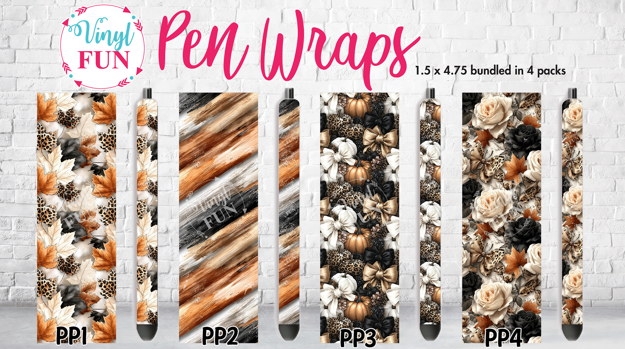 Posh Pumpkins Pen Collection – Vinyl Fun