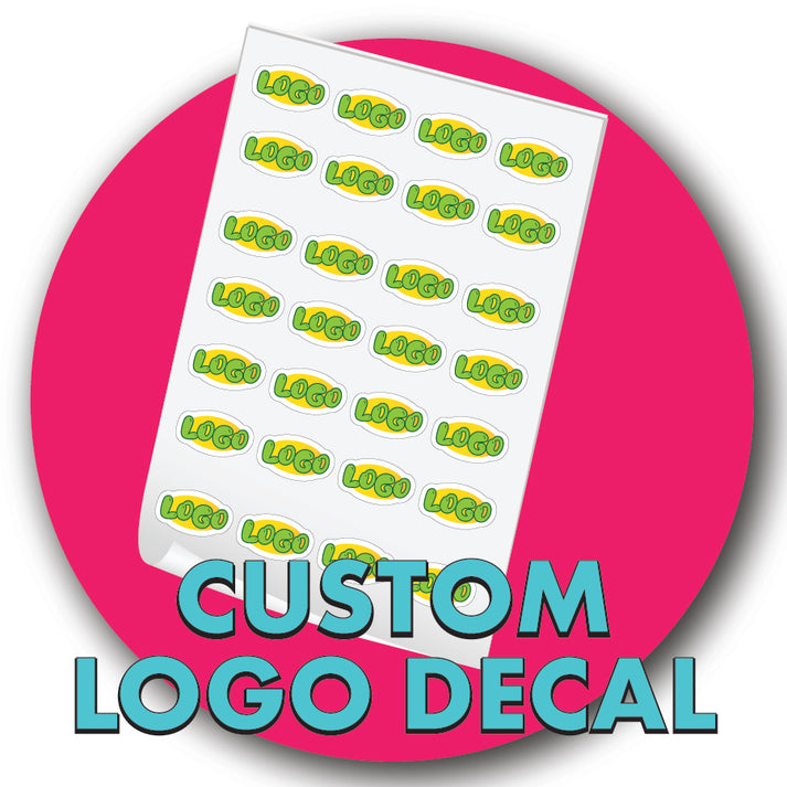 Custom logo Adhesive decals – Vinyl Fun